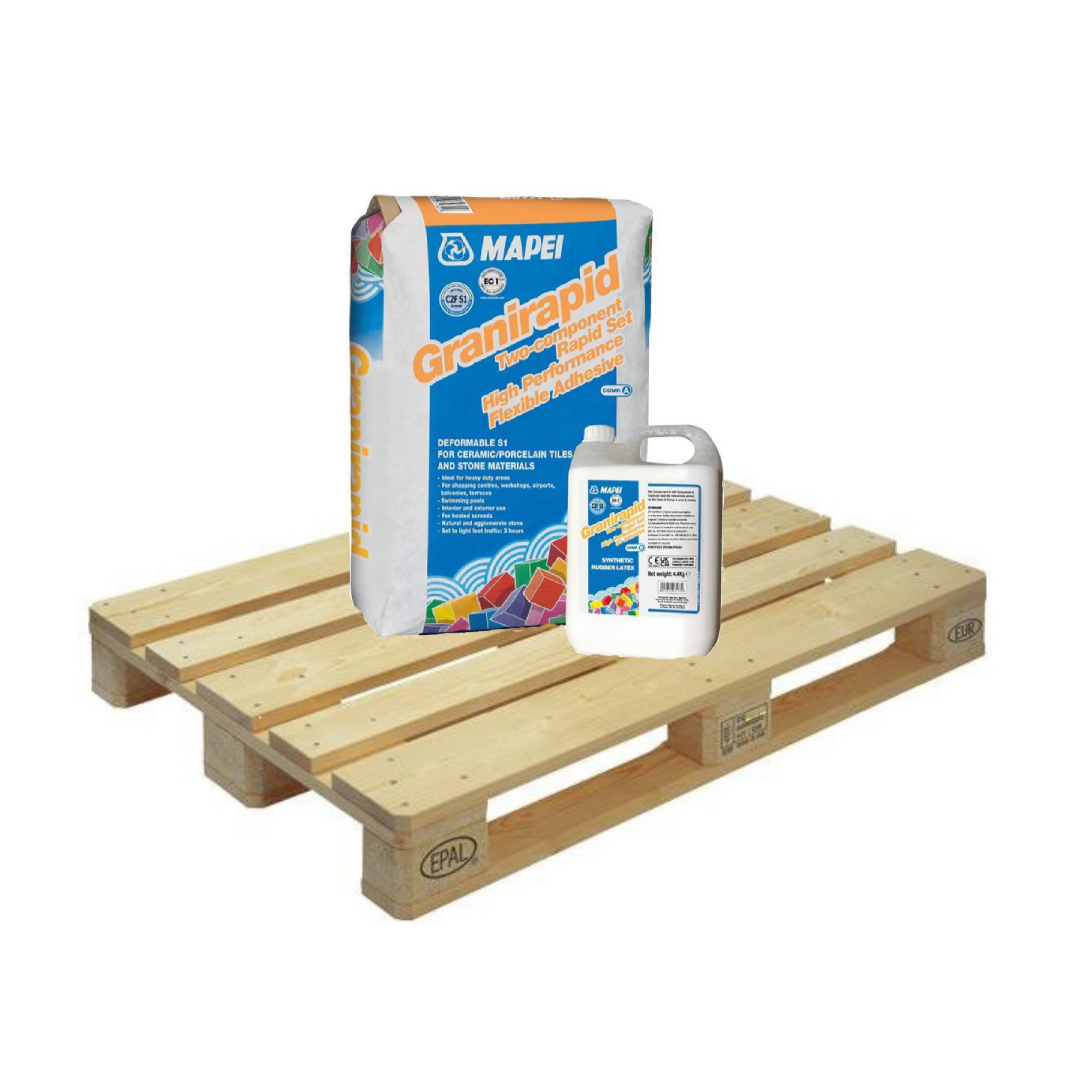 Mapei Granirapid High Performance S1 Rapid Set Two Part Tile Adhesive ...