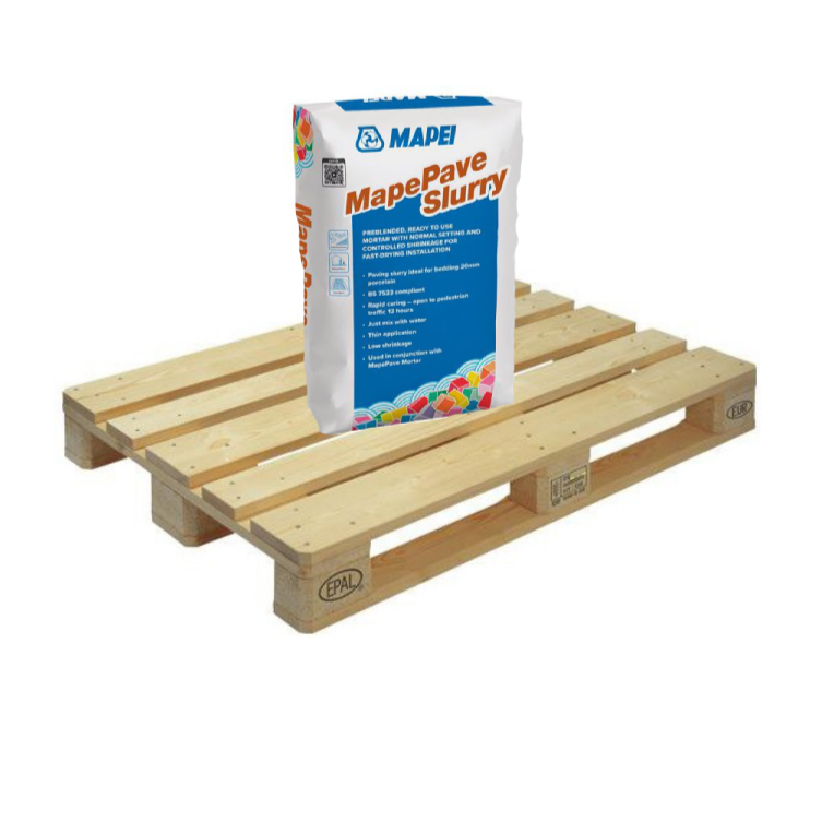 Mapei Mapepave Slurry Primer for Porcelain Paving 48 Bag Pallet 960kg ...